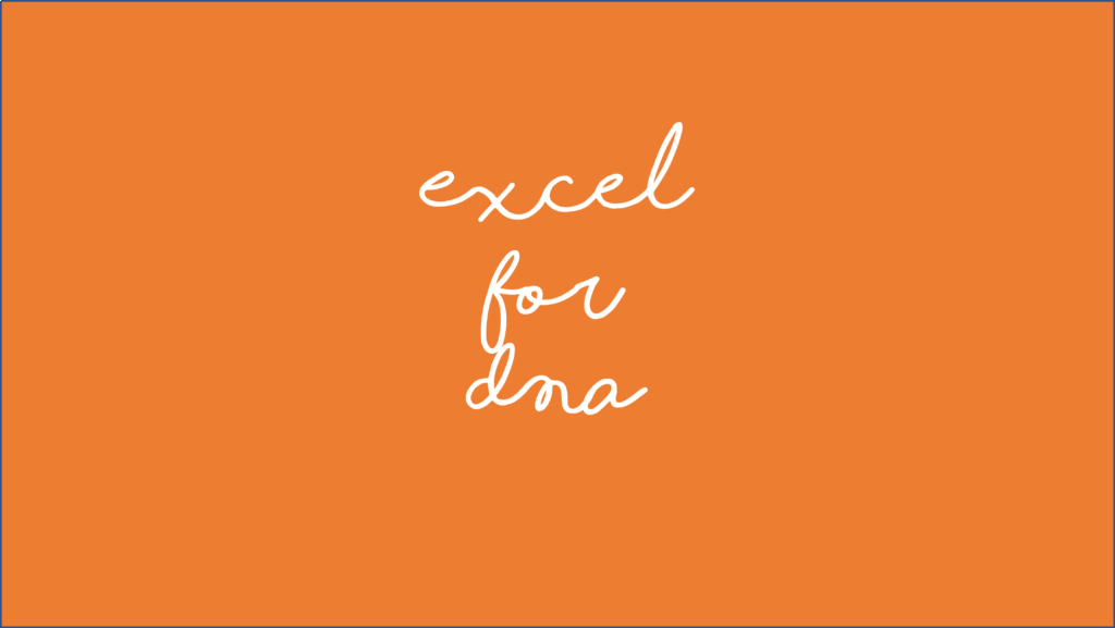 Super-Excelfilen för DNA-analyser - Genealogy Growth
